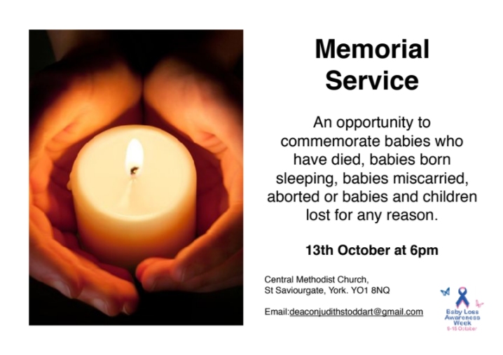 Baby Loss memorial service • Central Methodist Church